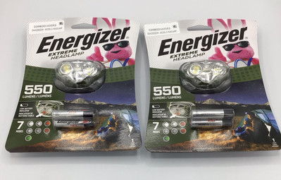 Lot Of 2 Energizer Extreme Headlamp 550 Lumens 7 Mode | eBay