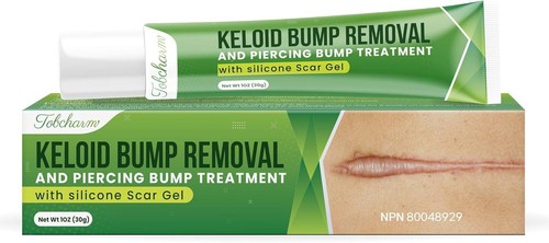 Advanced Keloid Scar Removal Gel: Silicone Bump Removal Cream for Scars ...