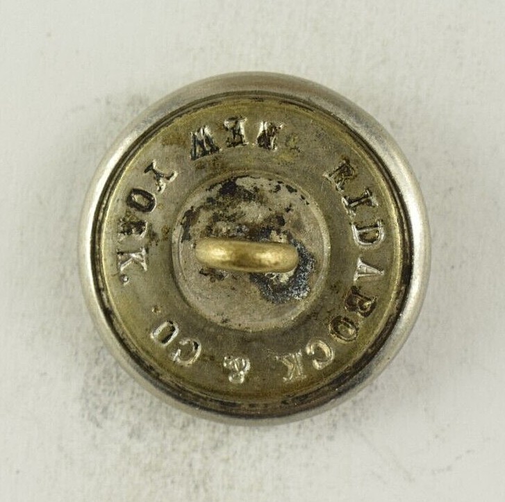 1890s New York State Seal Silverplate Uniform Button E13CT | eBay