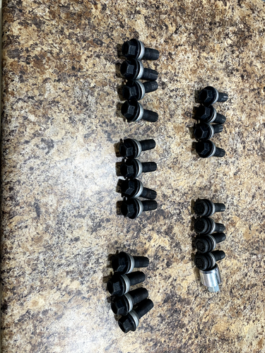 20 Factory Lexus IS500 Wheel Bolts Locks OEM Studs Washers IS-F ...