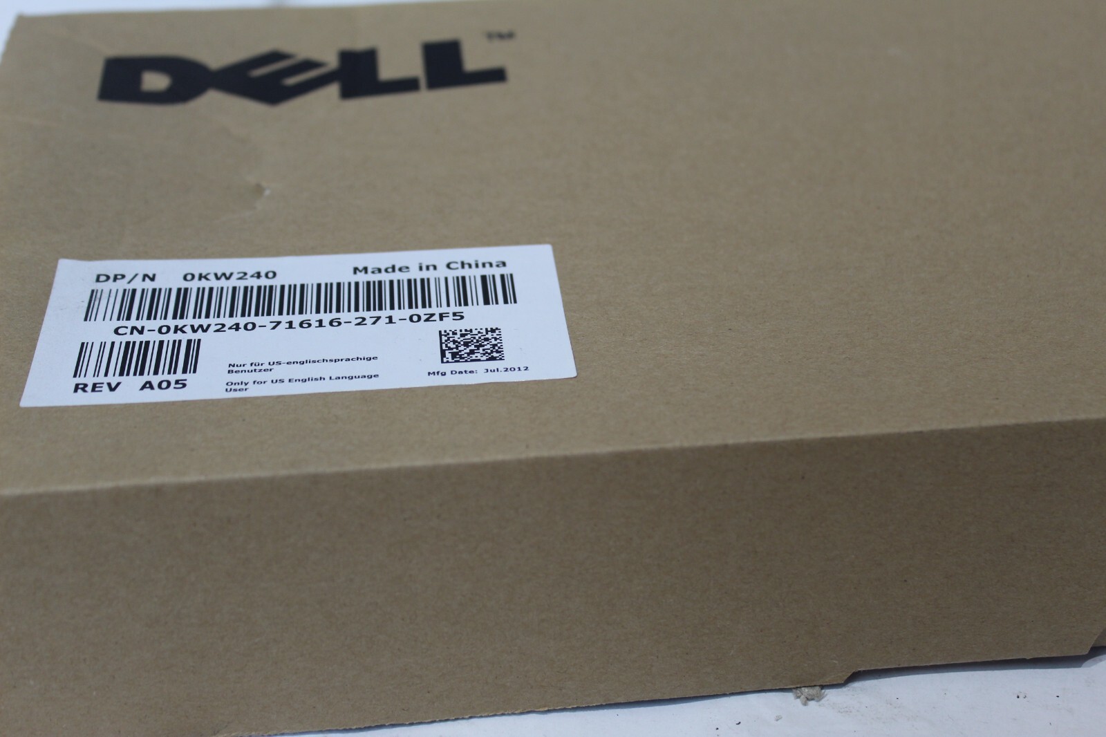 Dell USB Wired Keyboard RT7D60 Smart Card Reader for sale online | eBay