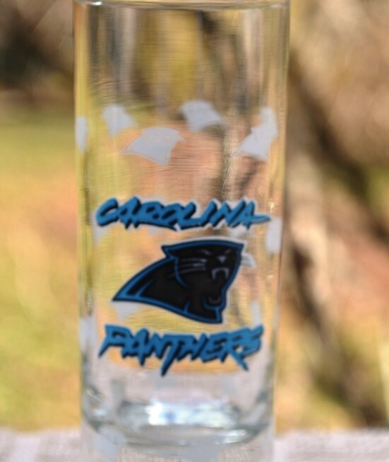 TALL NFL CAROLINA PANTHERS SHOT GLASS | eBay