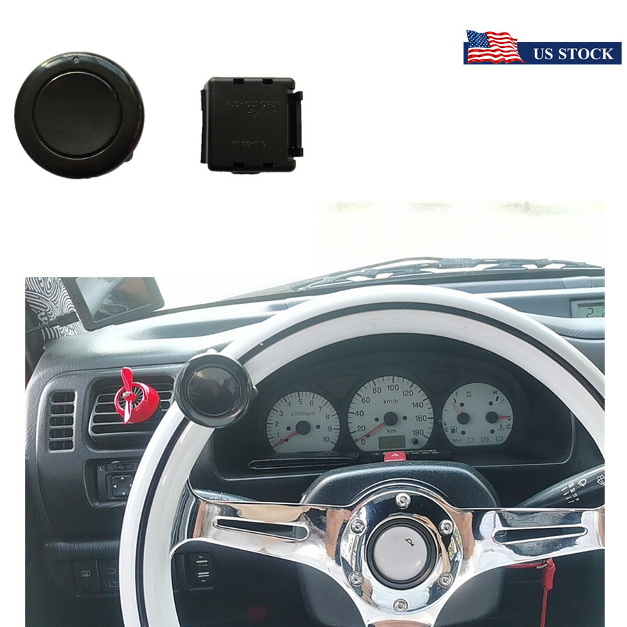 Universal 12V Car Truck Wireless Horn Button Car Steering Wheel Horn ...