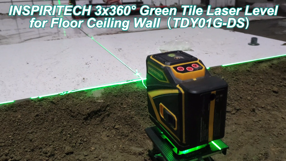 Inspiritech laser level 3x360 Tile Laser Level for tiling floor wall ...