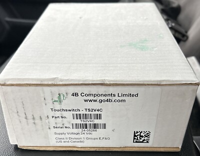 4B COMPONENTS LTD. TS2V4C TOUCHSWITCH | eBay