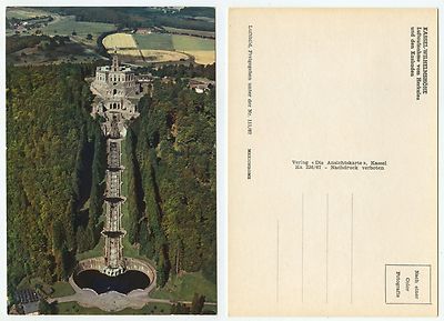 25928 - Kassel-Wilhelmshöhe - Herkules, Kaskaden - Luftbild - alte ...