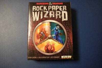 Rock Paper Wizard with bonus card- Dungeons And Dragons RPG - used | eBay
