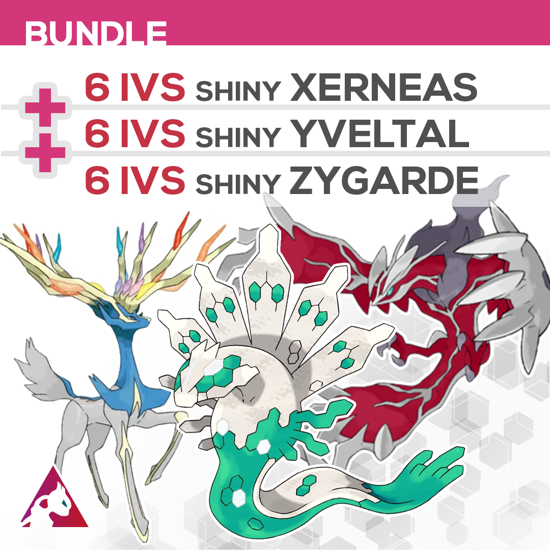 Pokemon Shiny Yveltal And Xerneas