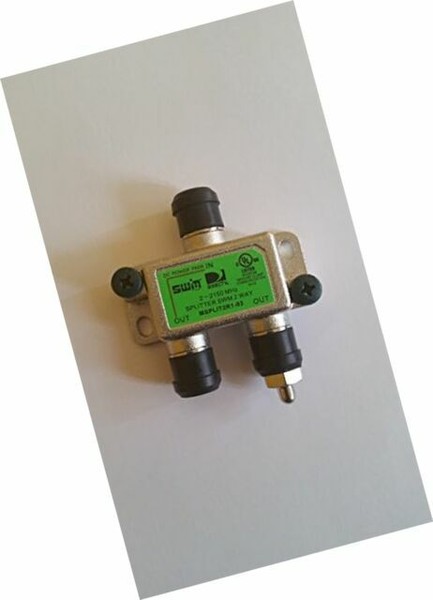 DIRECTV Msplit2r1 Approved Zinwell 2-way Wide Band SWM Splitter for ...