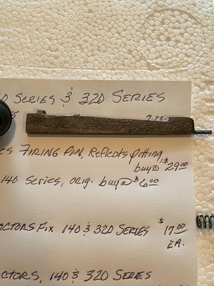 Mossberg 140, 320 & Add'tl Models Series 22 Rifle Parts | eBay