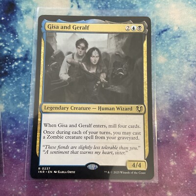 Gisa and Geralf (REGULAR) x1 - MTG Innistrad Remastered INR #237 | eBay