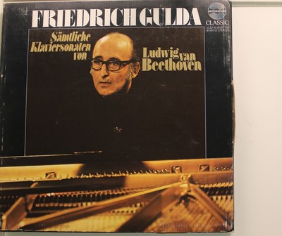 Friedrich Gulda German 11-Disc Lp Complete Piano Sonatas By Beethoven ...