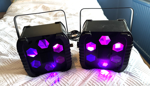 American DJ Tri Phase LED Disco Light Pair | eBay UK