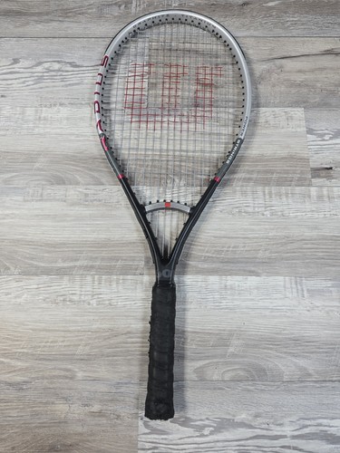 Wilson Radius Graphite Titanium Tennis Racket 4 3/8" Power Strings | eBay