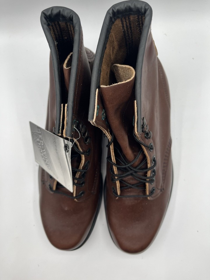 RED WINGS 953 SUPERSOLE 8" ROUND SOFT TOE BOOTS, WORK BOOTS NEW Mens ...