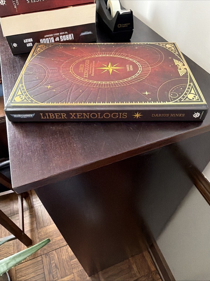 Liber Xenologis Hardback Darius Hinks Games Workshop Warhammer40k Black ...