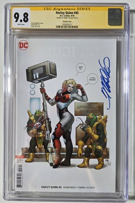 Harley Quinn #45 CGC 9.8 Signed FRANK CHO Variant 2018 | eBay