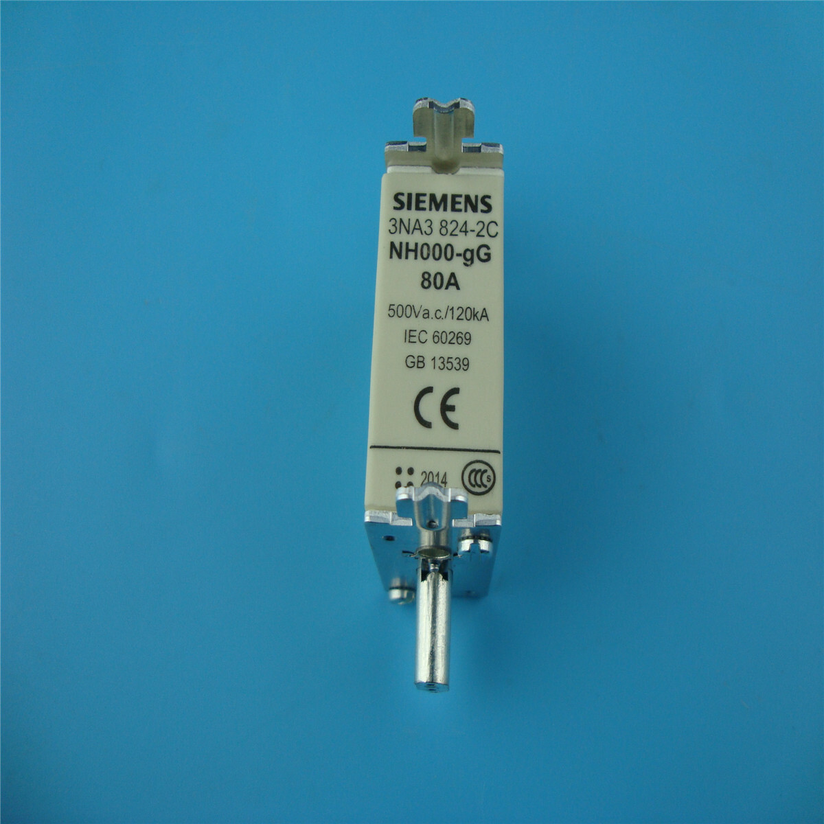 3PCS/1Box New Siemens 3NA3824-2C Fuse 3NA38242C NH000-gG 80A 500V FAST ...