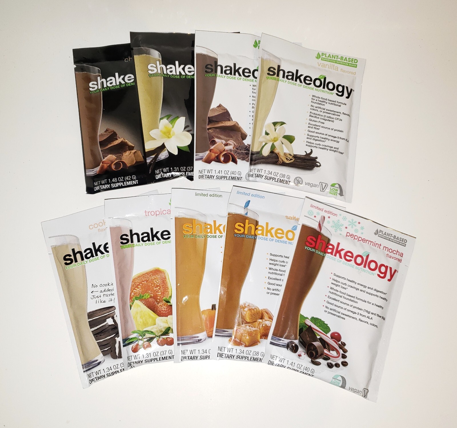 Shakeology Protein Shake Mix Powder 6 Single Packets YOUR CHOICE ...