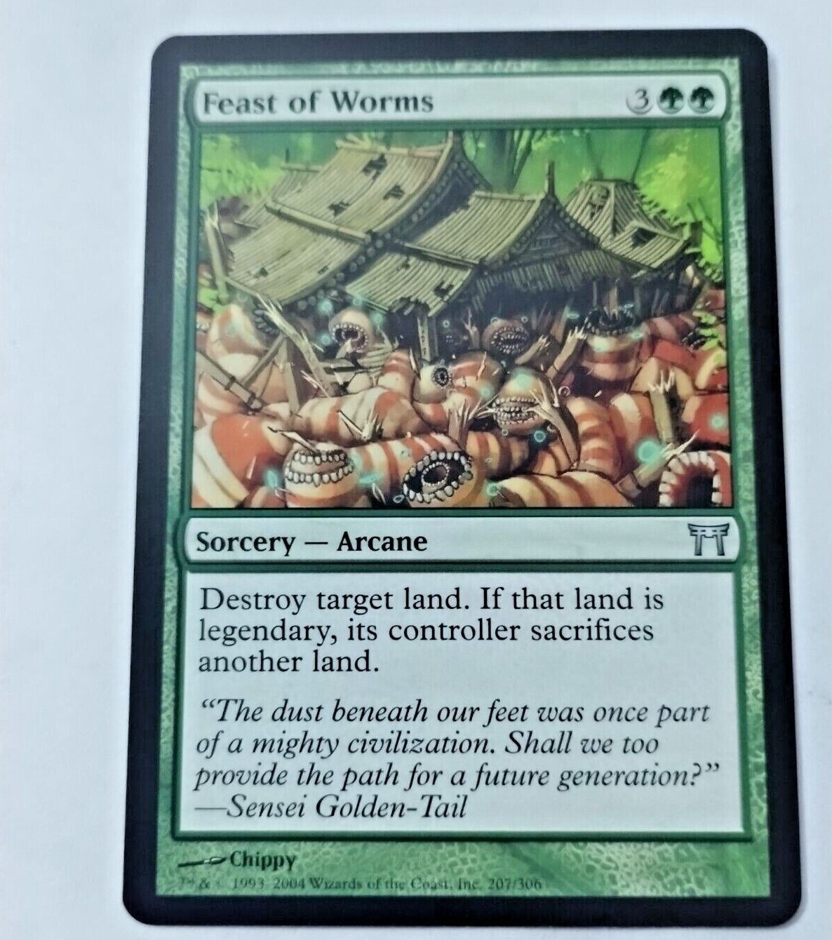 MTG Feast of Worms Champions of Kamigawa 207/306 Regular Uncommon ...