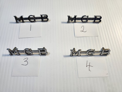 MGB original badge emblem motif body ahh6079 | eBay
