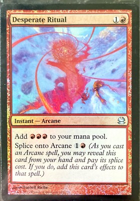 Magic the Gathering (MTG) Desperate Ritual Modern Masters 2015 Foil | eBay