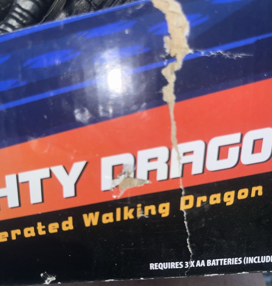 Mighty Dragon Light and Sound Battery Operated Dragon | eBay