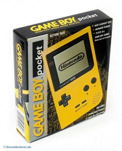 Nintendo Gameboy Pocket - Console #yellow Boxed for sale online | eBay