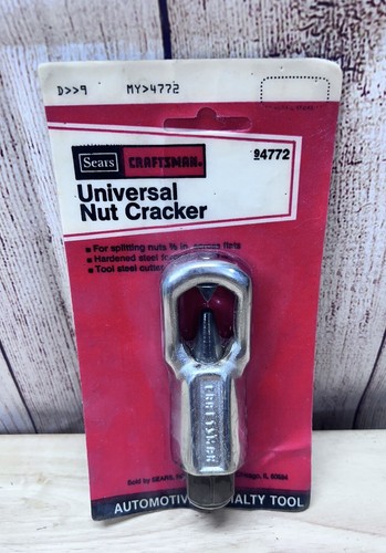 Craftsman Sears Universal Nut Cracker 94772 9 4772 Splitting Vintage NOS NIP | eBay