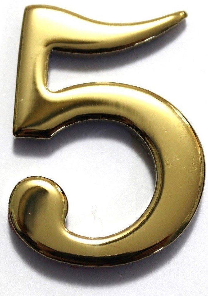 2" Brass Numbers Better Box Mailboxes Brass Mail Box Numbers 2 Inch ...