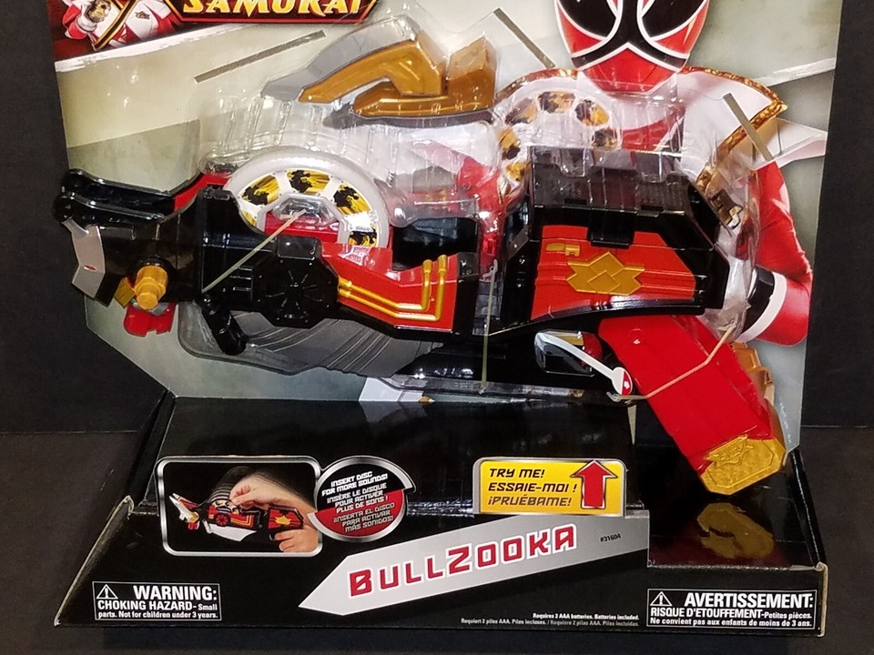 Power Rangers Super Samurai Bullzooka Gun Weapon Battle Gear 2012 ...