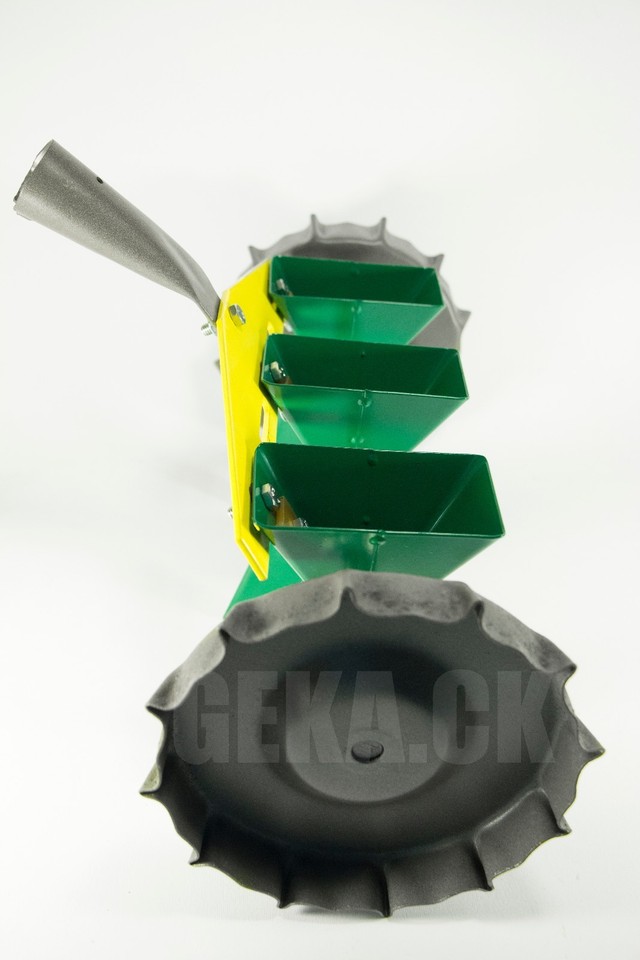 Garden Metal Precision Seeder Vegetable 3 Row Manual Planter sowing ...