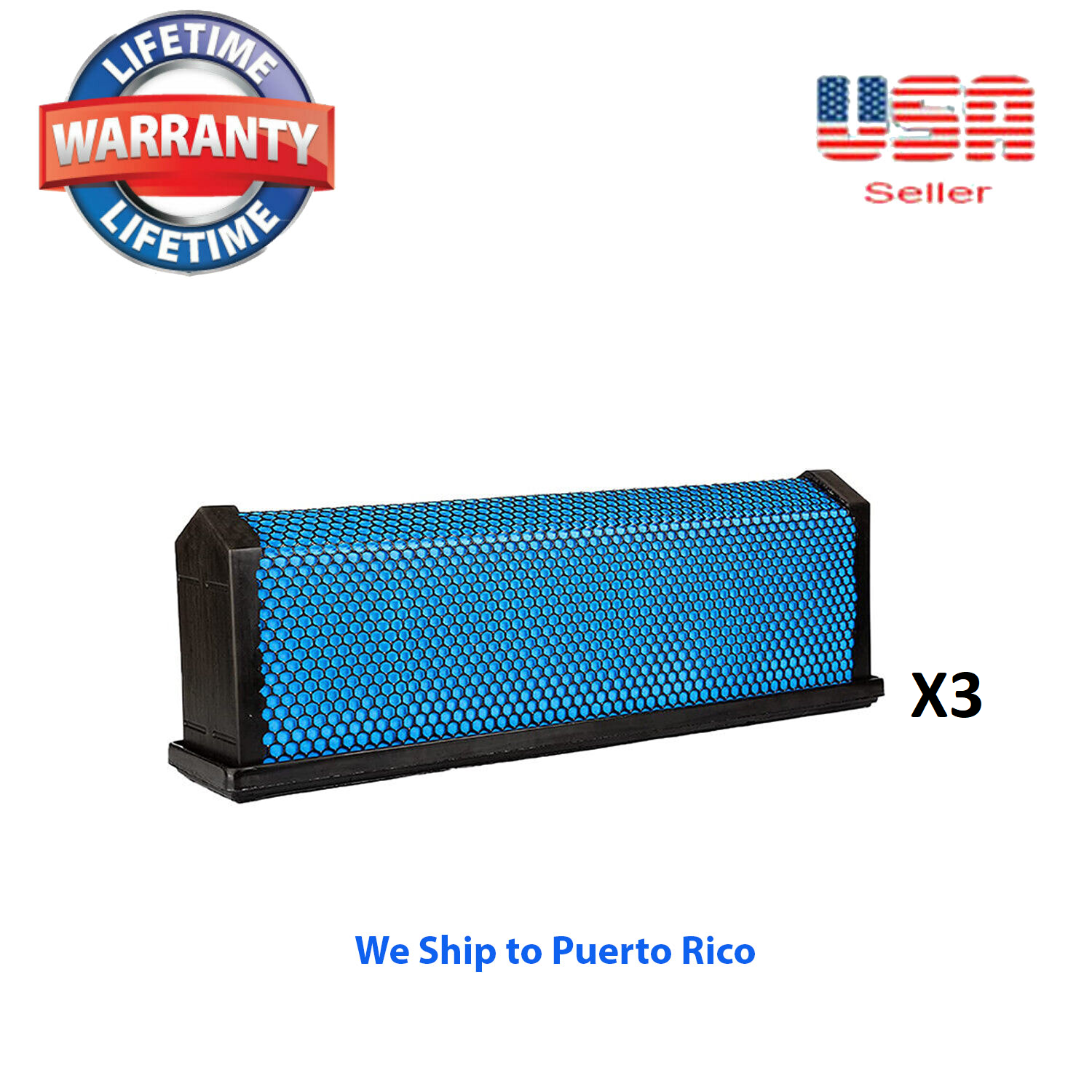 3 X Air Filter AF27879 Fit Freightliner CORONADO Cascadia CA5790 ...