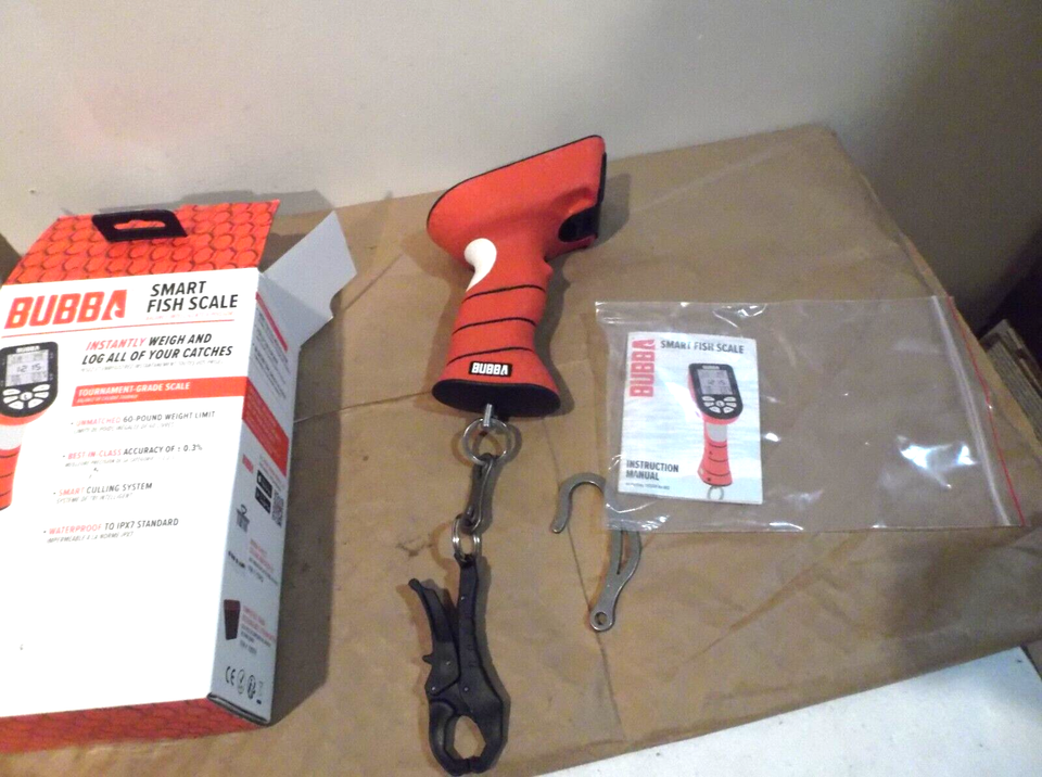 NEW Bubba Smart Fish Scale Electronic CP=3 60lb Capacity | eBay