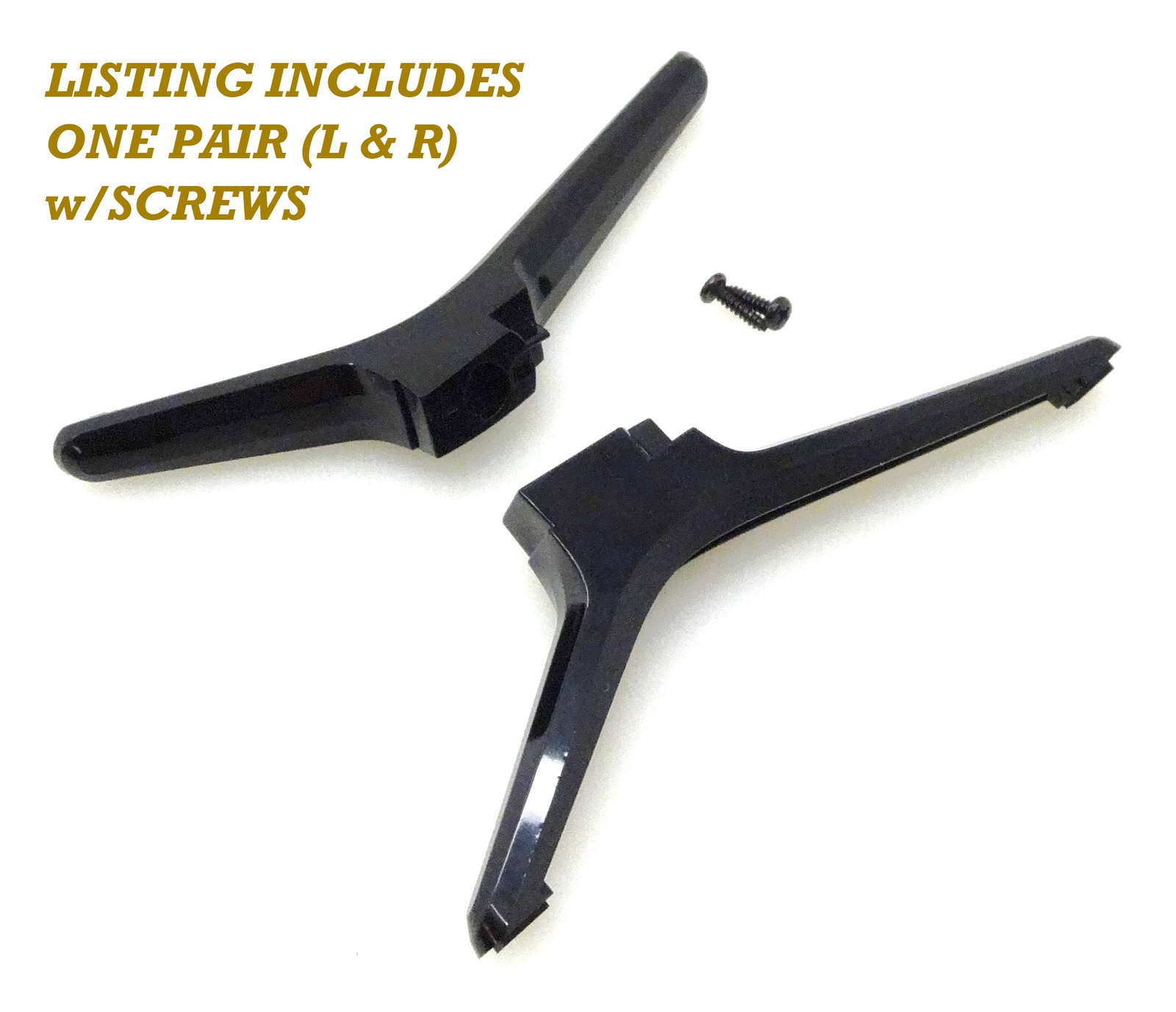 NEW Insignia NS-24D310NA21 NS-19D310NA21 TV Stand Legs w/Screws 81302 ...