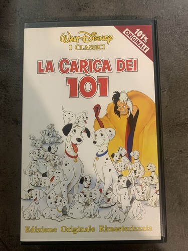 LA CARICA DEI 101 VHS Walt Disney FEBBRAIO 1996 | eBay