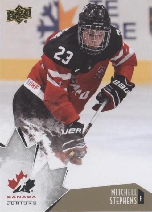 2015 Upper Deck Team Canada Juniors - Mitchell Stephens #94 Gold (RC ...