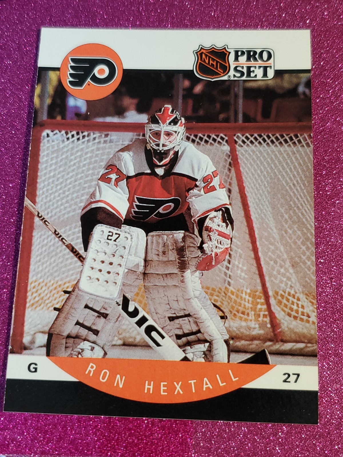 1990-91 Pro Set #216 Ron Hextall Philadelphia Flyers | eBay