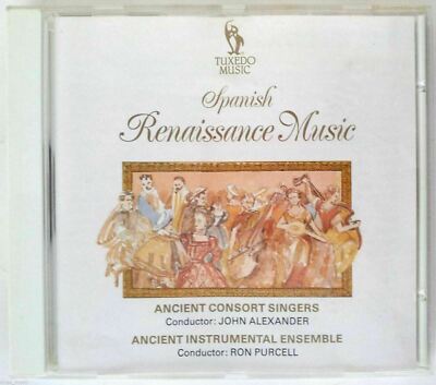 Spanish Renaissance Music Ancient Consort Singers Music CD Tuxedo 1990 ...