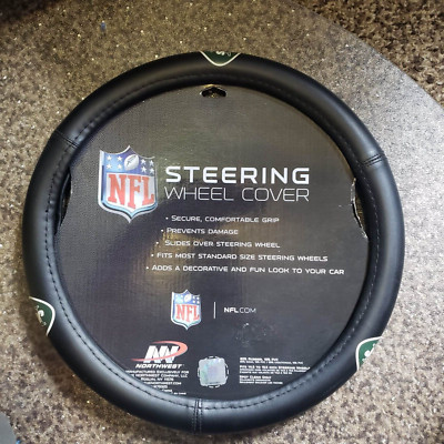 NY New York Jets Football Logo Steering Wheel Cover Sports Team | eBay