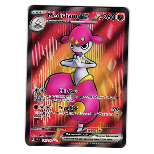 MEDICHAM EX 161/142 STELLAR CROWN POKEMON TCG | eBay