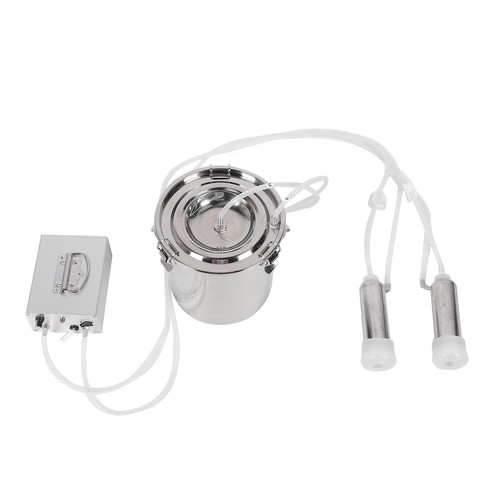 EU Plug 100-240V Electric Milking Machine 7L Portable Rechargeable ...