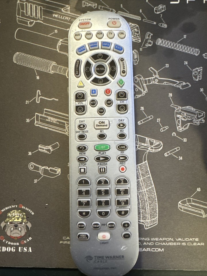 Time Warner Cable Backlit Remote Control UR5U-8700L | eBay