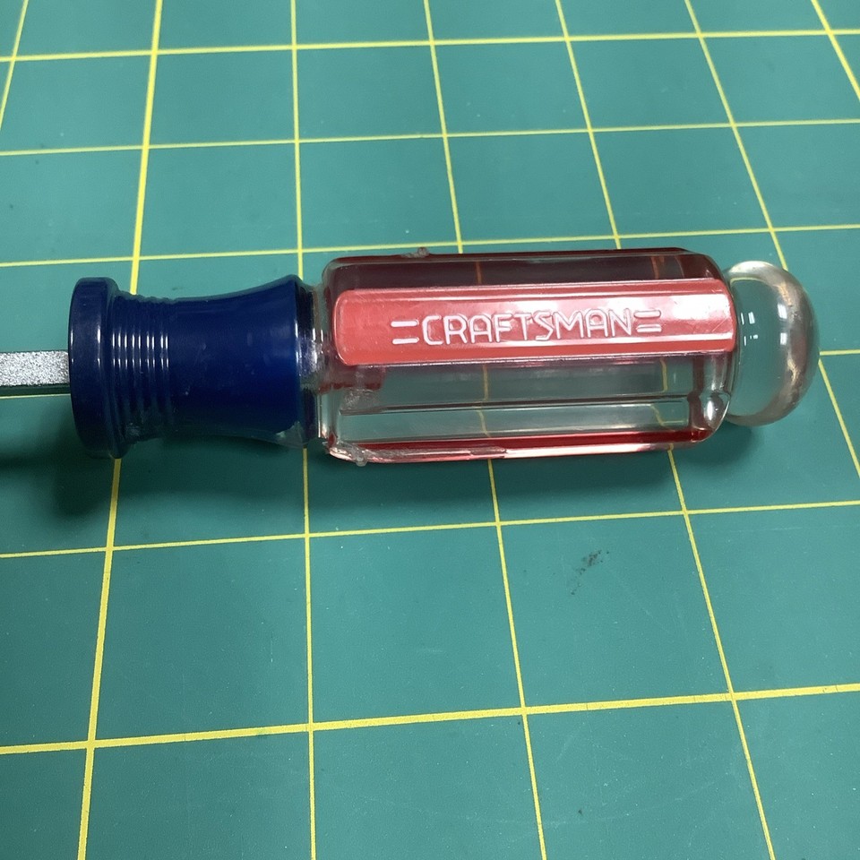 Vintage Craftsman 41581 WF 3/16” Standard Screwdriver USA Knicked ...