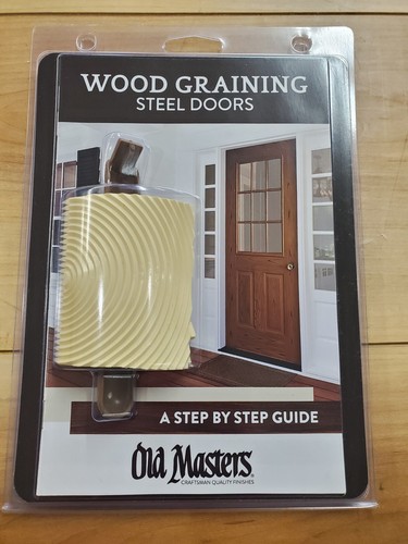 Old Masters Wood Graining Tool Do-IT-Yourself Steel Doors + Guide ...
