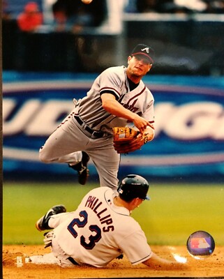 MARCUS GILES Atlanta Braves 8X10 ACTION PHOTO | eBay