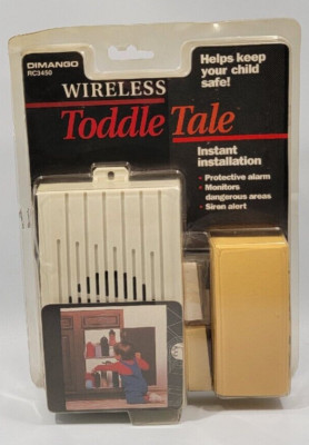Vintage 1991 Dimango RC3450 Toddle Tale Wireless Door Alarm | eBay