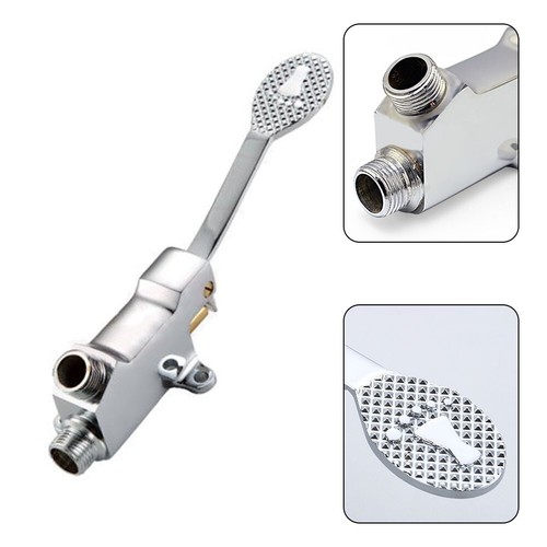 Zinc Alloy Foot Operated Single Cold Switch Valve for Easy Use in ...