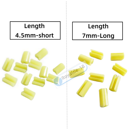Dental Rider Female Yellow Riders Fits Hader Bar Attachment Long 7MM ...
