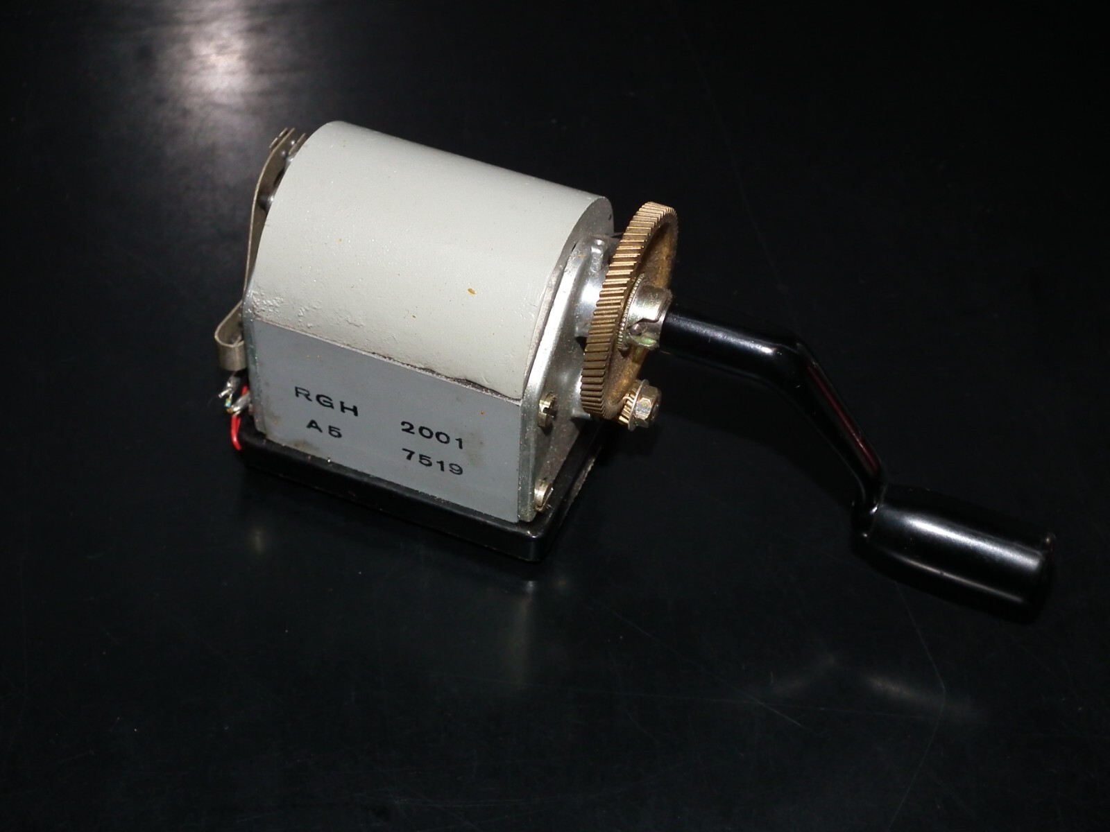 Vintage Hand Crank Generator Power Inductor Telephone Radio Ericsson ...